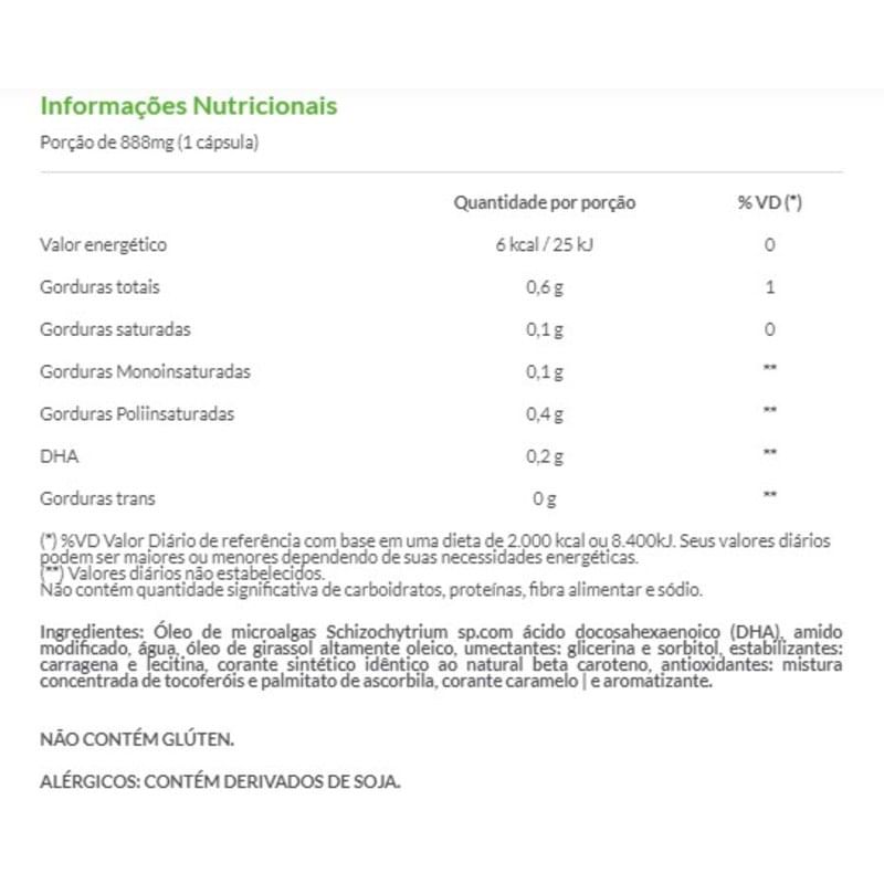 Veggy DHA Naturalis 30 cápsulas