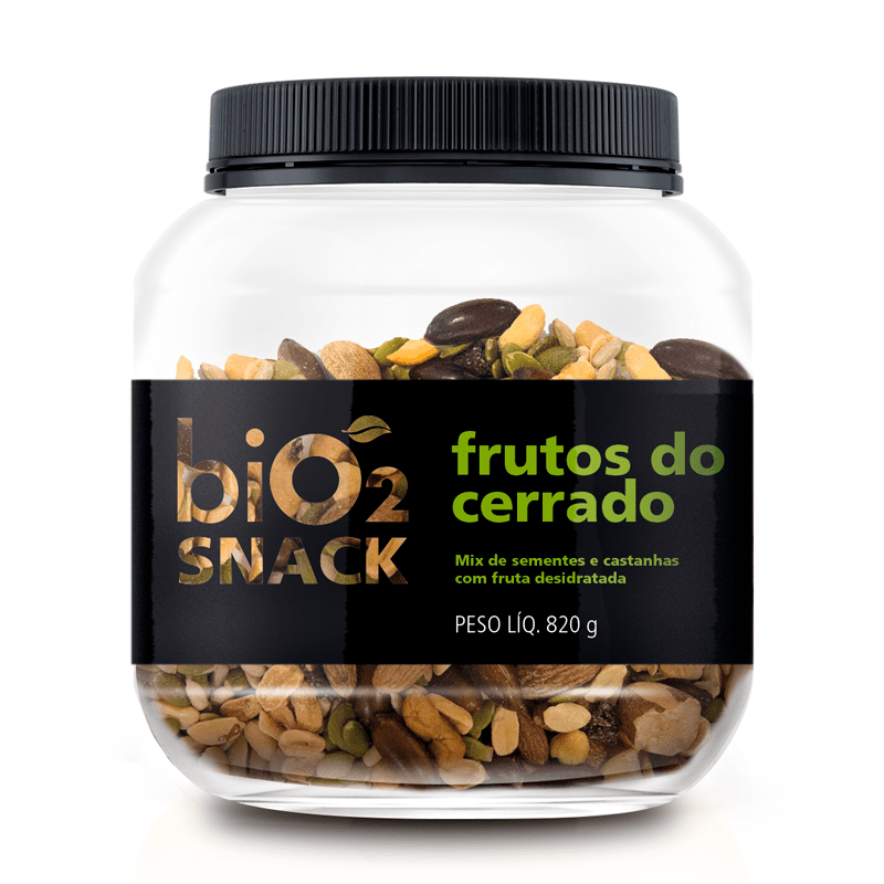 biO2 Snack Frutos Do Cerrado 820g - biO2 - Mundo Verde