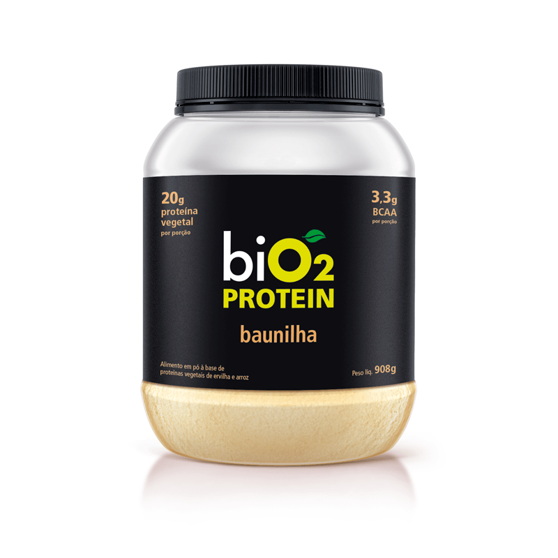 biO2 Protein Baunilha 908g - biO2 - Mundo Verde