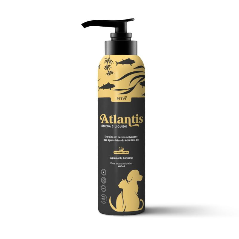 Atlantis Ômega 3 Petvi 400ml - Mundo Verde